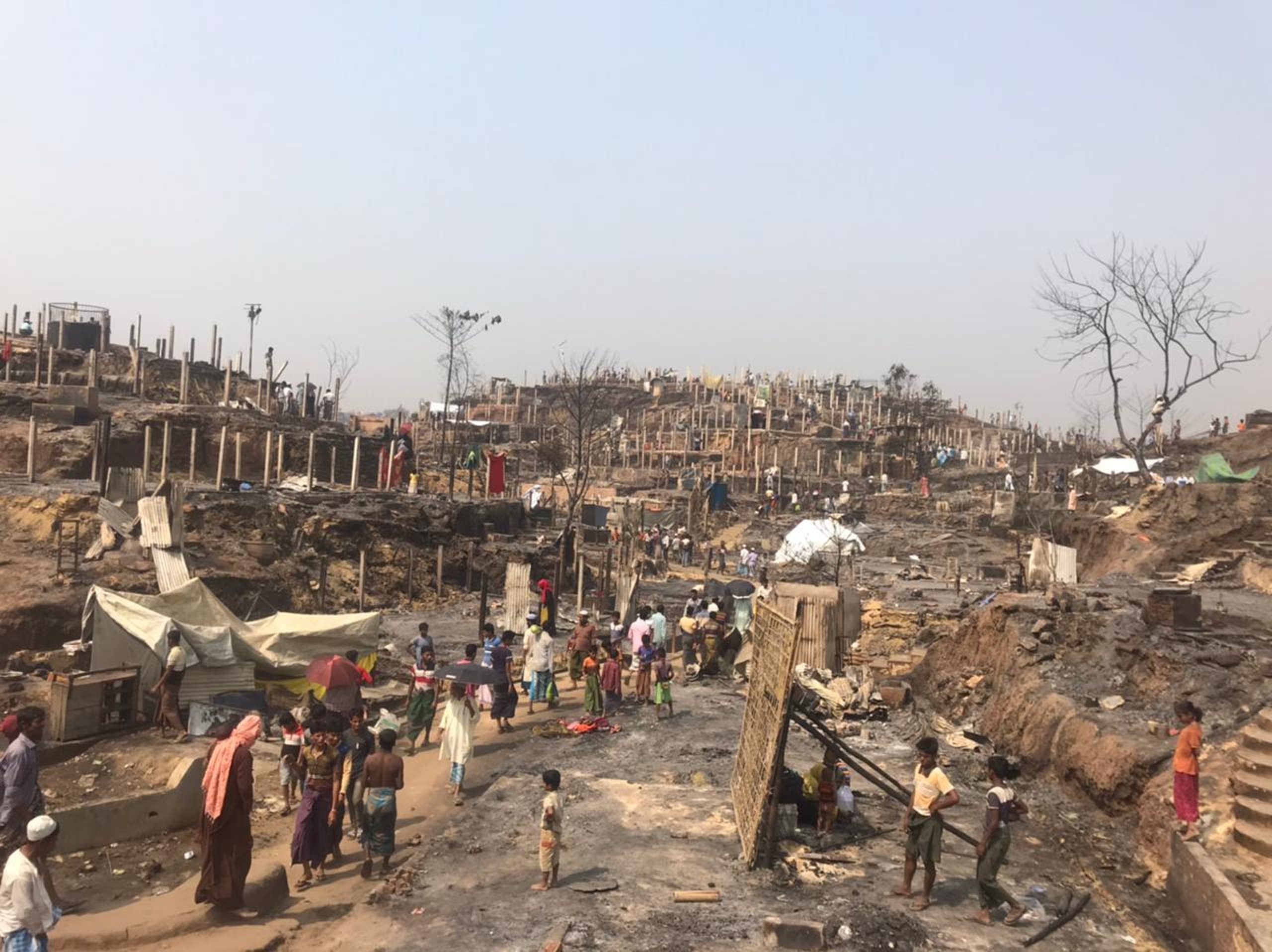 Devastating fire in Cox’s Bazar | NRC