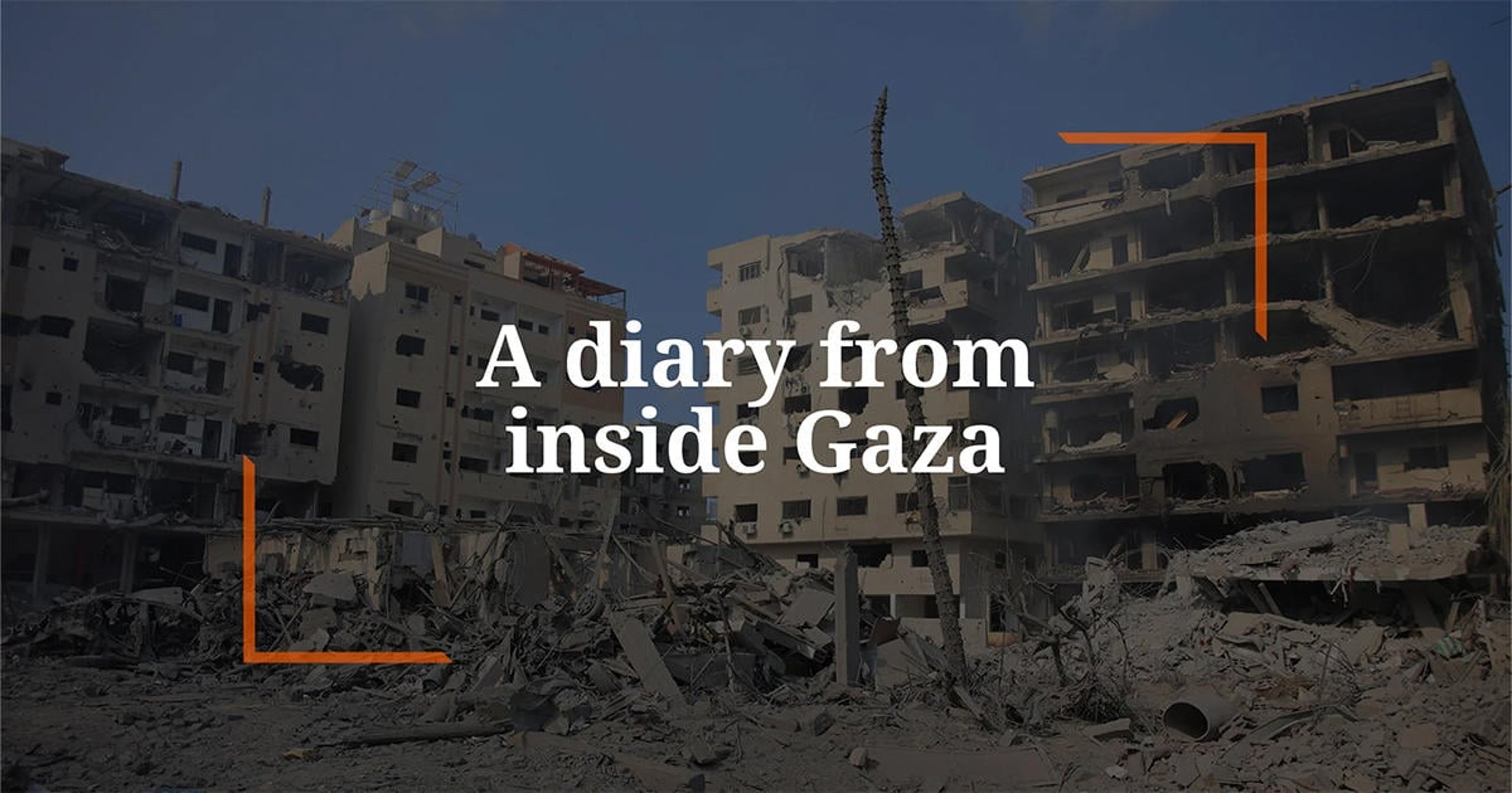A diary from inside Gaza | NRC