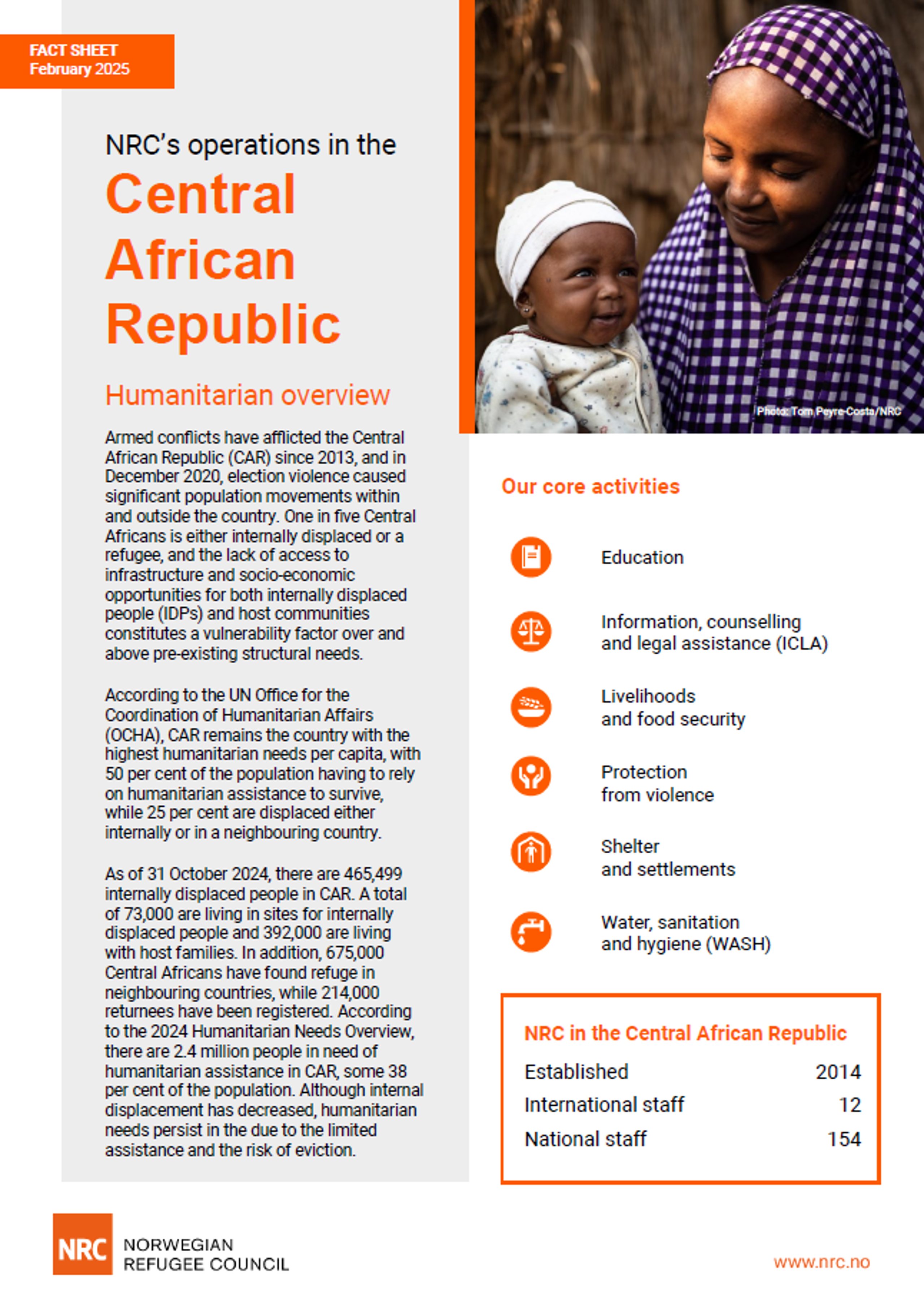 NRC CAR | Fact sheet | NRC