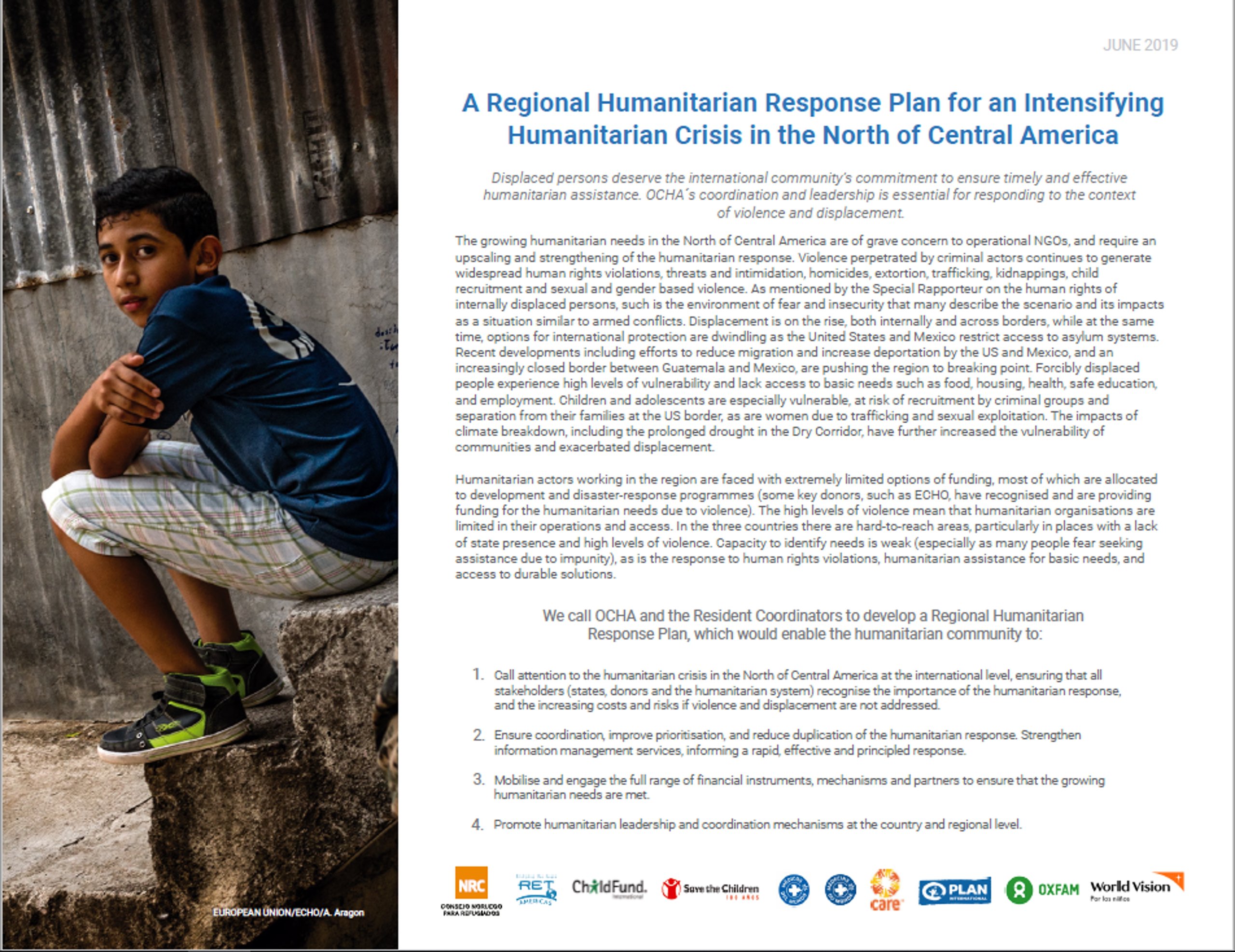 NRC and 8 NGOs call for a Regional Humanitarian Response Plan in the ...