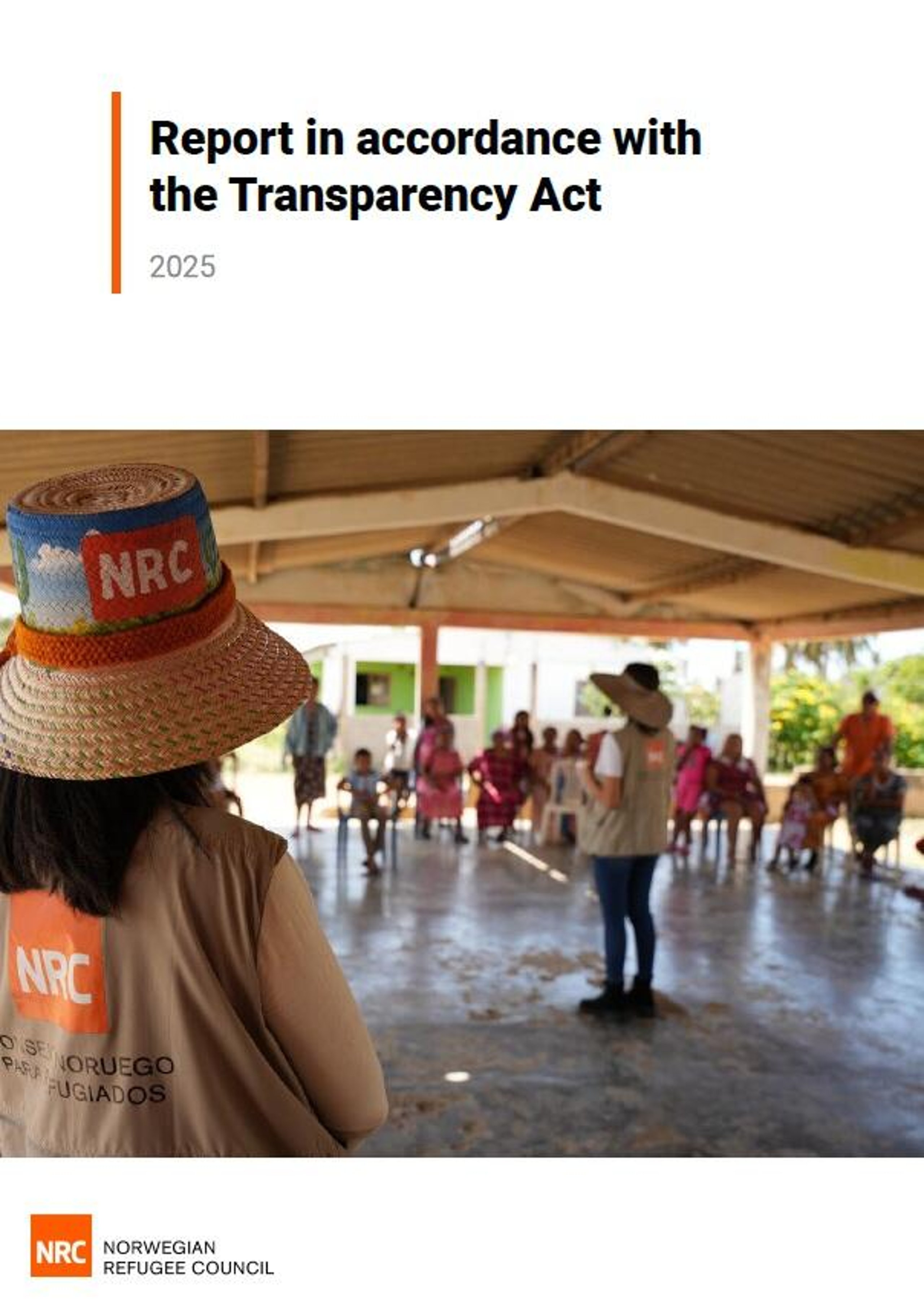 Report in accordance with the Transparency Act | NRC