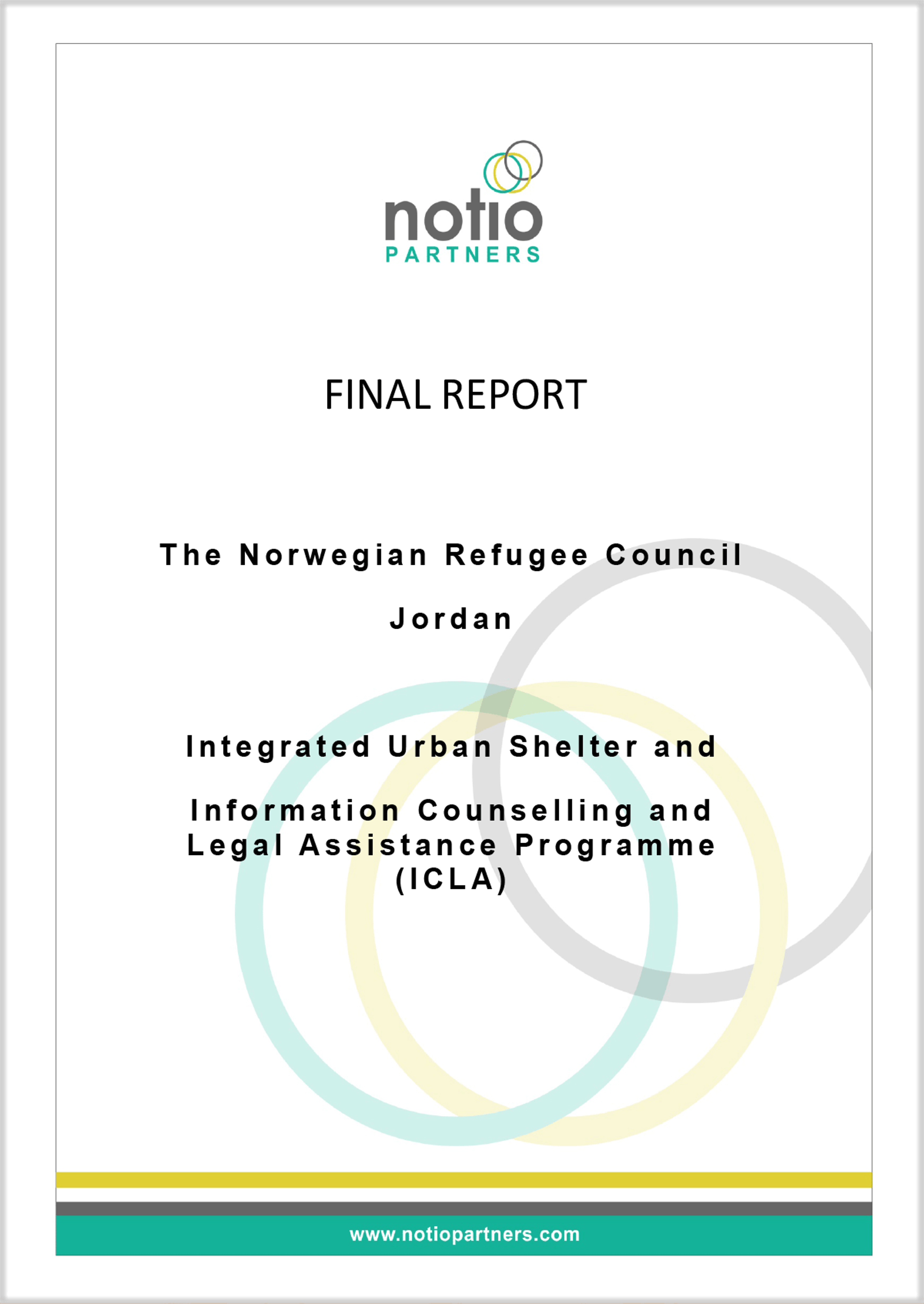 Integrated Urban Shelter / ICLA Programme Evaluation in Jordan | NRC