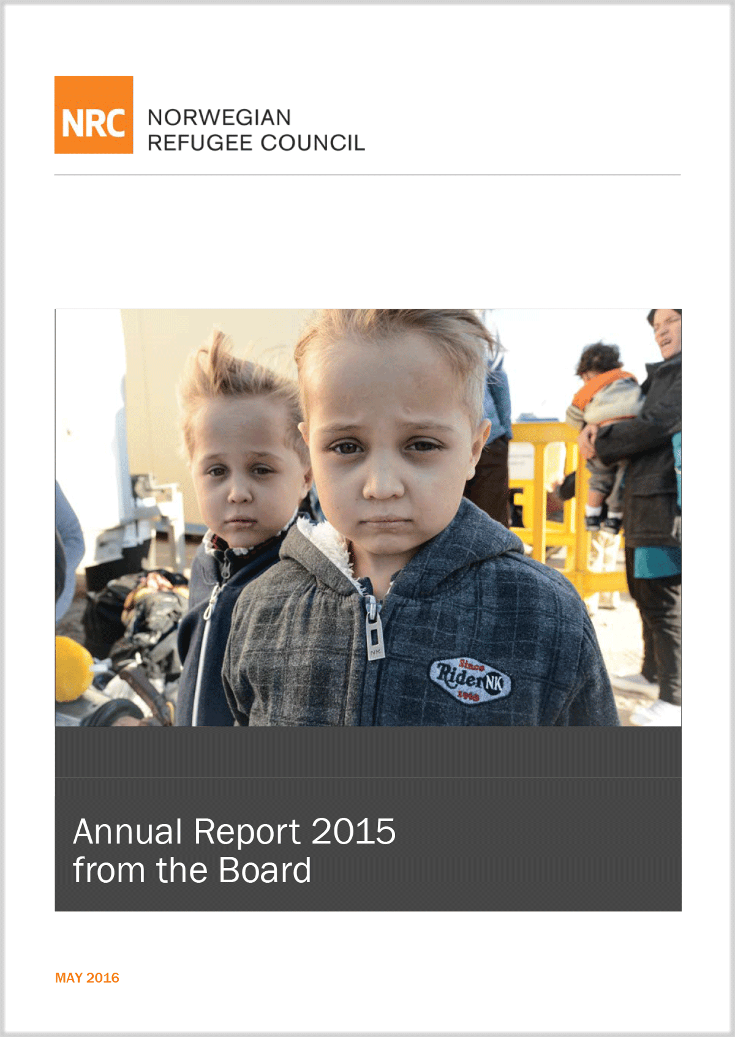 NRC Annual report from the board 2015 | NRC
